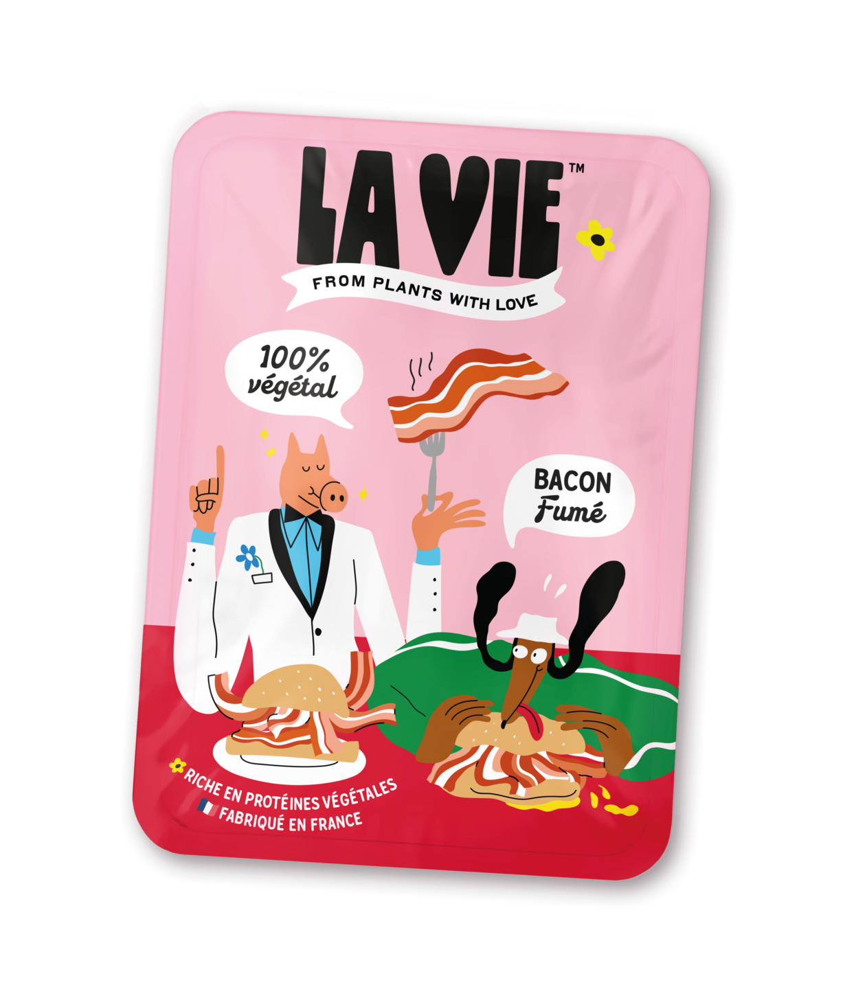 Bacon végétal, le porc sans viande de porc | La Vie™ Foods